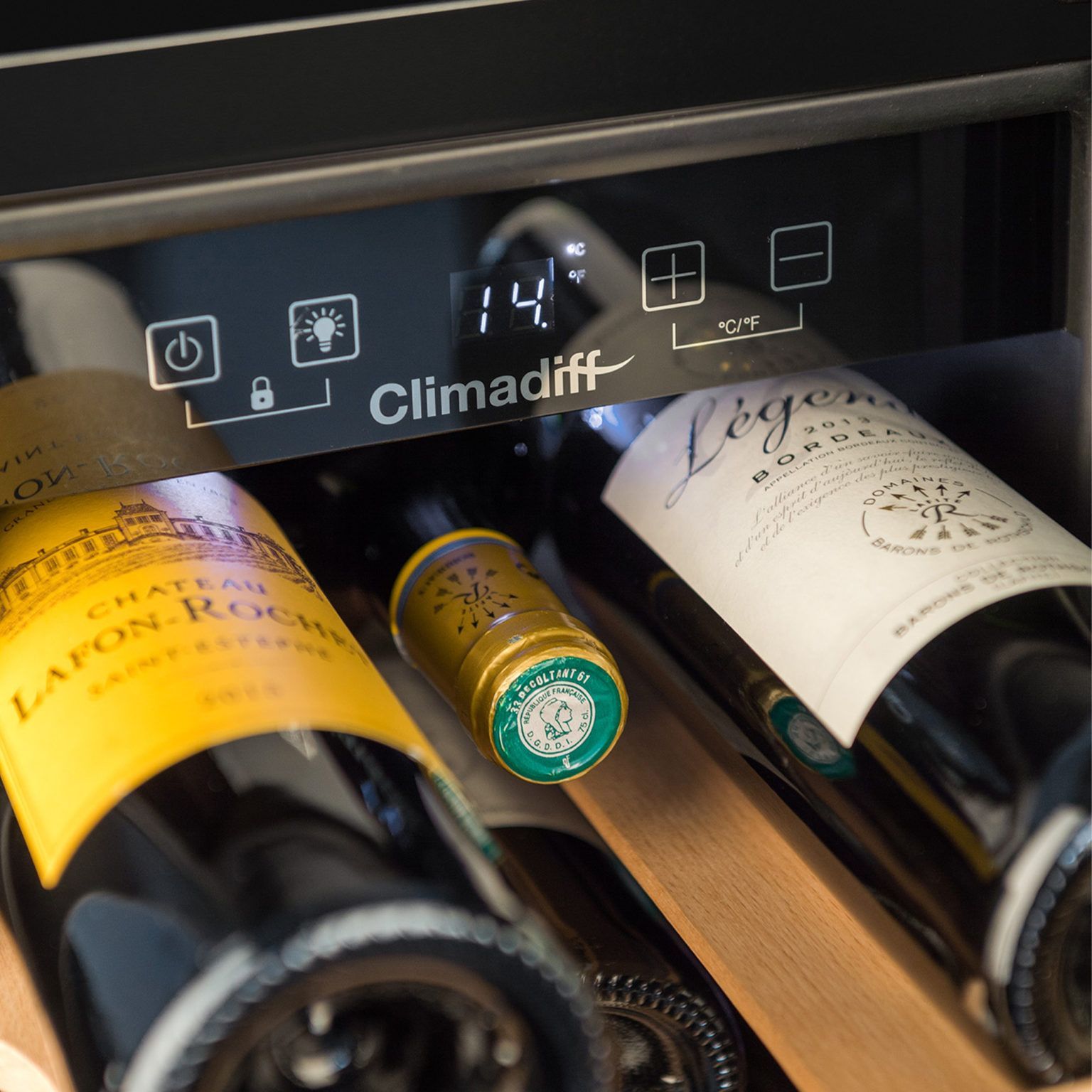 Climadiff CBU20S2B vinskap - TEMPTECH